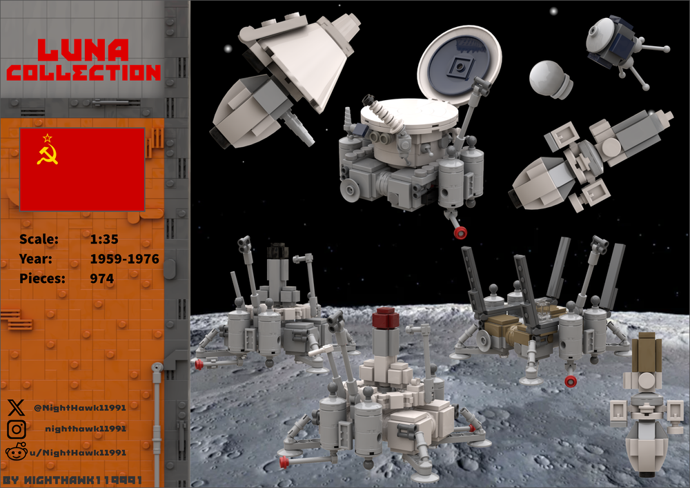 LEGO MOC Luna Collection (minifig scale) by NightHawk11991 ...