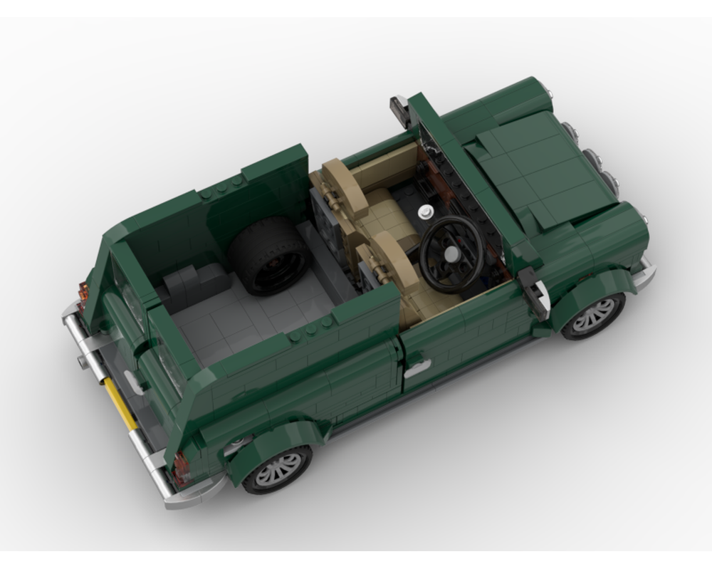 LEGO MOC-179780 1972 Mini Cooper Clubman with steering by east_brick ...