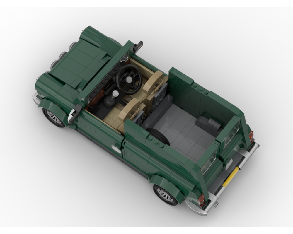 LEGO MOC-179780 1972 Mini Cooper Clubman with steering by east_brick ...
