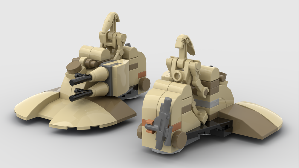 LEGO MOC-179781 Trade Federation Droid Scout Tank by CollectorCorpse ...