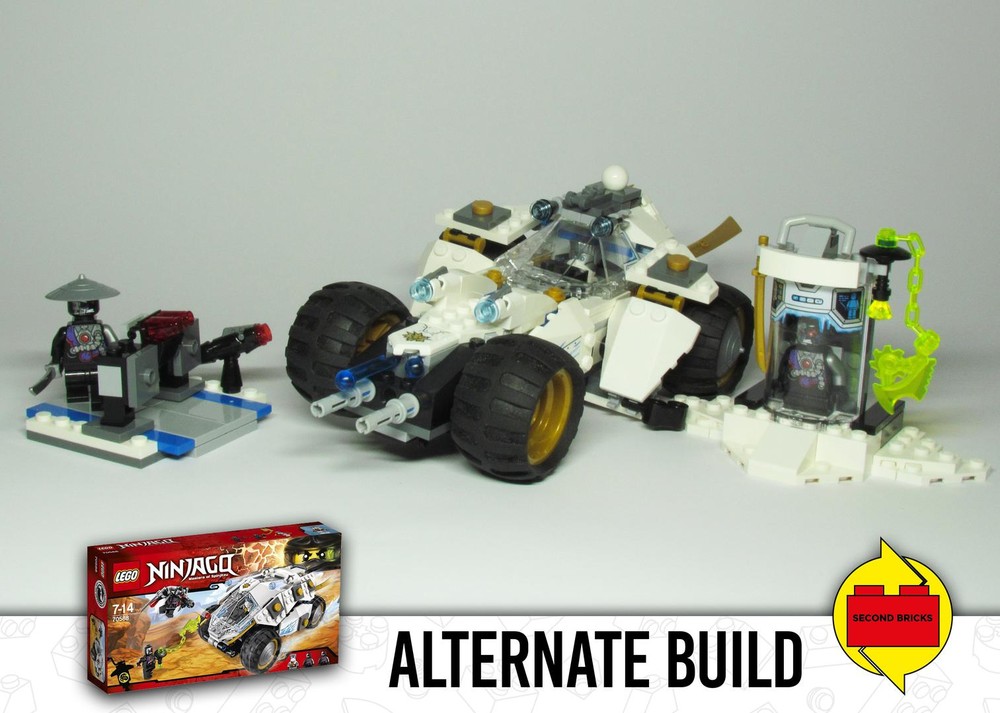 LEGO MOC 70588-2: Zane's Battle Wagon by SecondBricks | Rebrickable ...