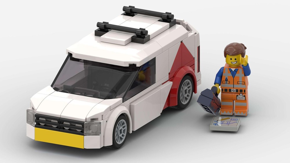 LEGO MOC Peugeot Partner by Mbrick7 | Rebrickable - Build with LEGO