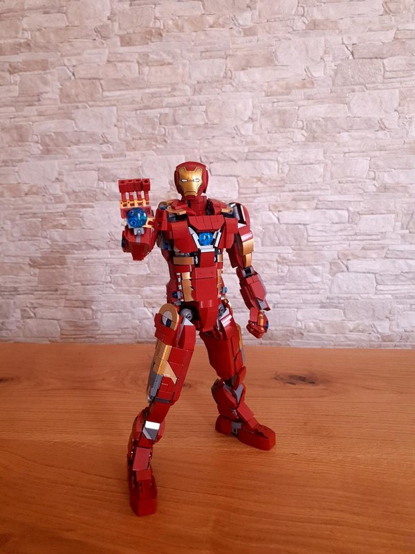 LEGO MOC Ironman Mark 46 by HL2 | Rebrickable - Build with LEGO