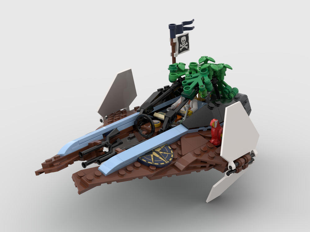 LEGO MOC 7 Seas Interceptor by Mirage_ | Rebrickable - Build with LEGO