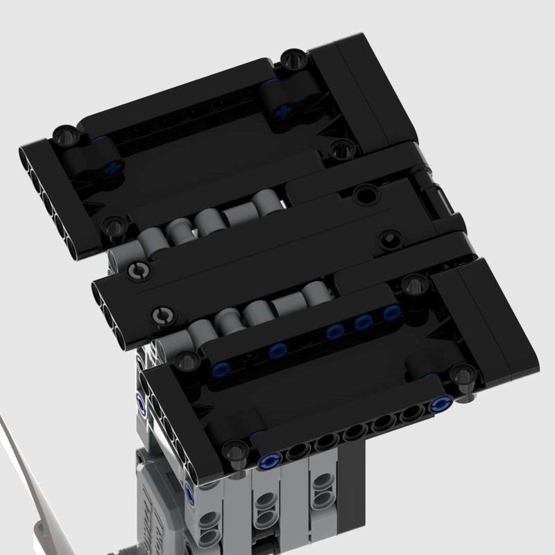 LEGO MOC Motorized Personal Cooling Fan by N1K0L4 | Rebrickable - Build ...