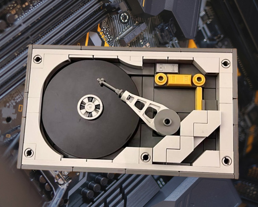 LEGO MOC Hard Drive, by Zachary Steinman by Planet GBC | Rebrickable ...