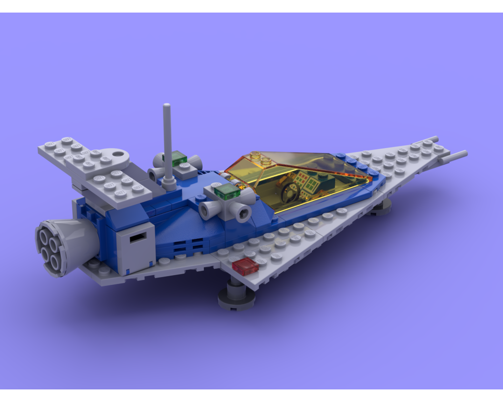 LEGO MOC 918-B Modern Space Transport by Koentinius | Rebrickable ...