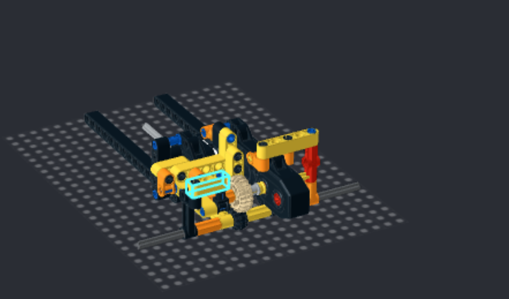 LEGO MOC rear 4x4 Suspension by mlotek | Rebrickable - Build with LEGO