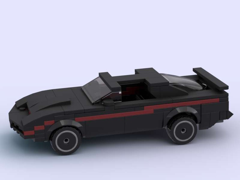 LEGO MOC Three famous black cars: Smokey-Bandit, KITT and 1970 Dodge ...
