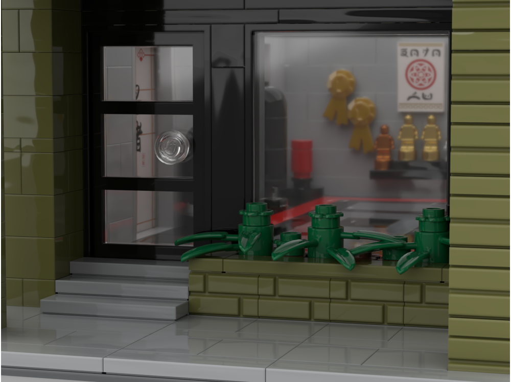 LEGO MOC Karate Dojo - Small Insert for The Cypress Shops by ...