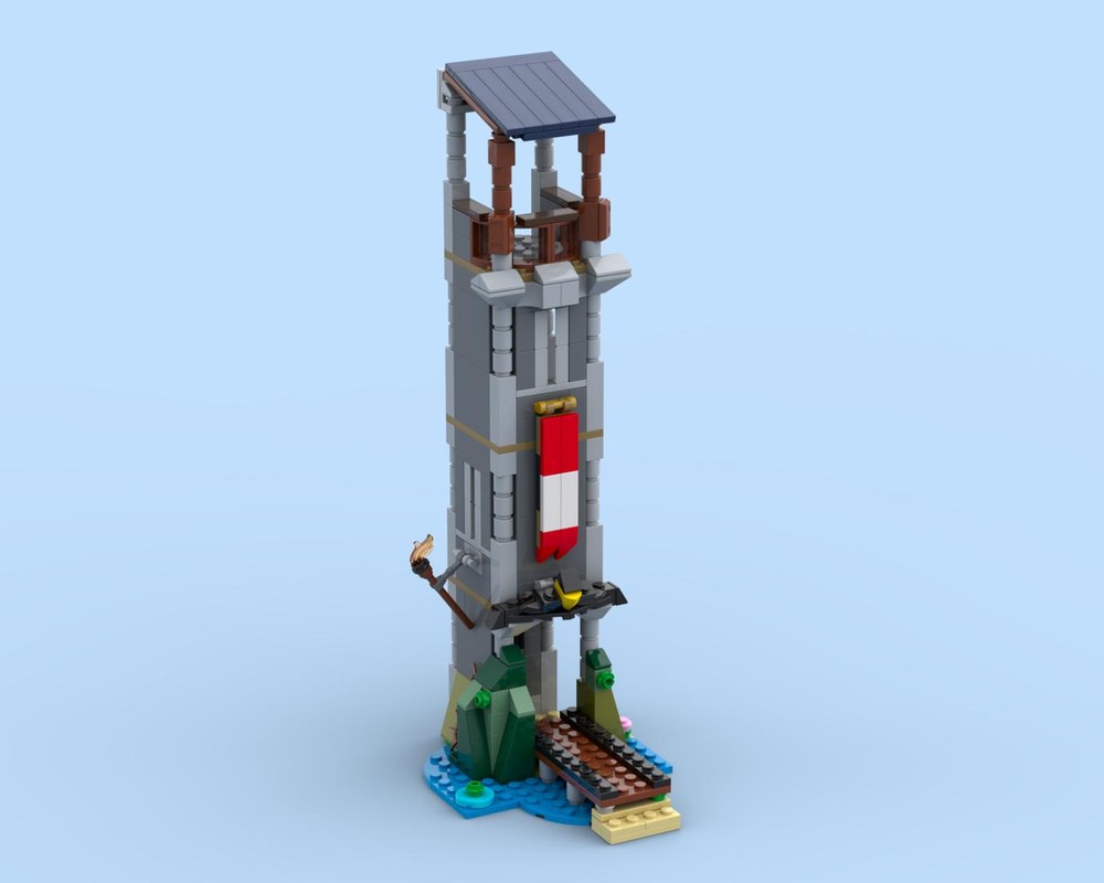 LEGO MOC Falconer's Tower by RGBZach | Rebrickable - Build with LEGO