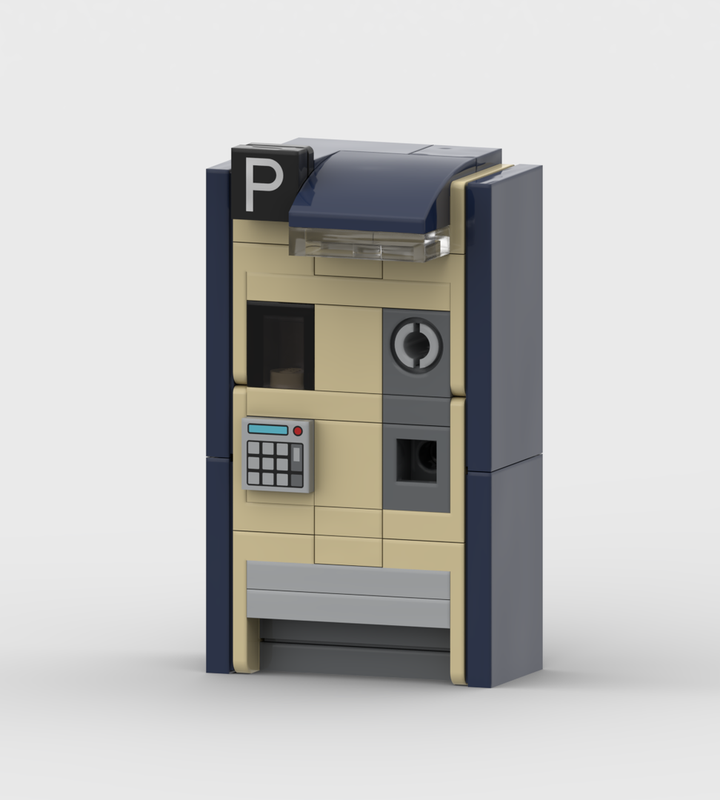 LEGO MOC Parking machine by BrickHappens | Rebrickable - Build with LEGO