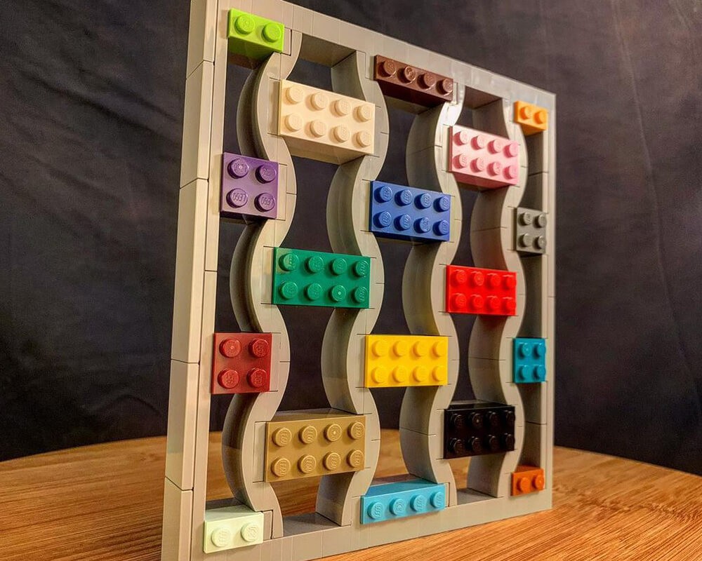 LEGO MOC Small Brick Tapestry, by Zachary Steinman by Planet GBC ...