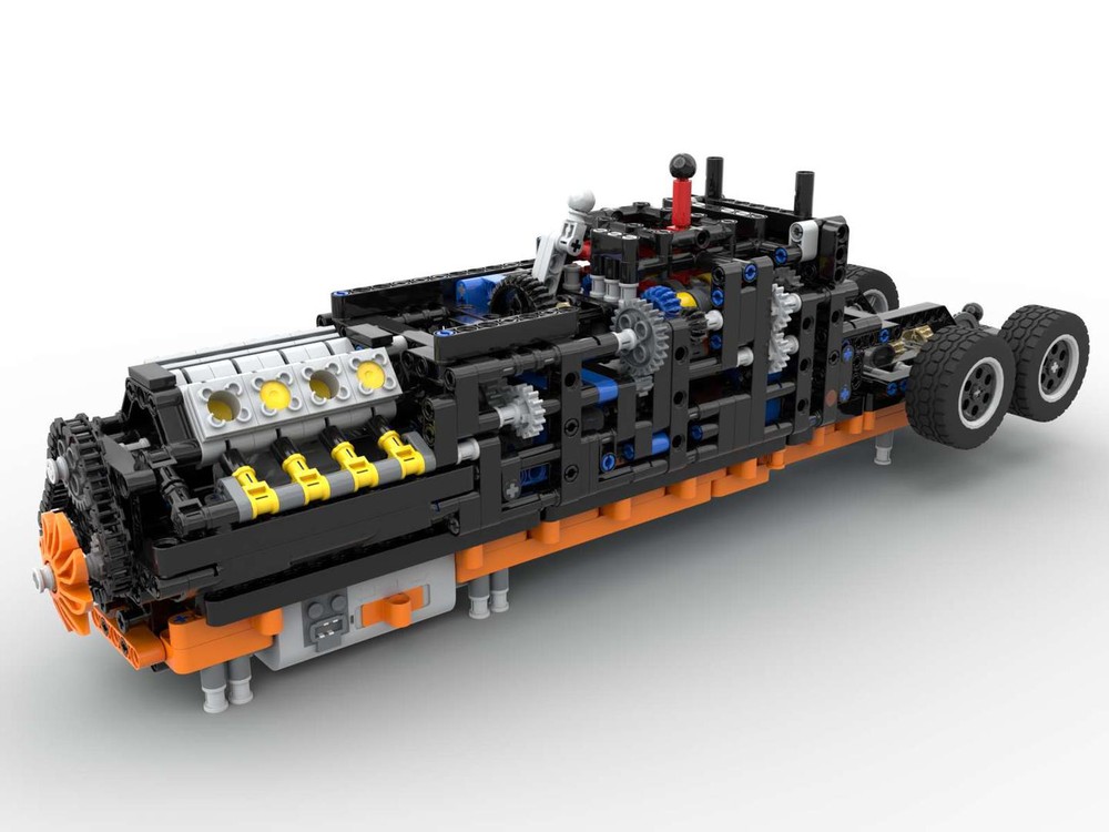 Lego Moc Lego Technic Mack T 310 Gearbox By Technicbrickpower