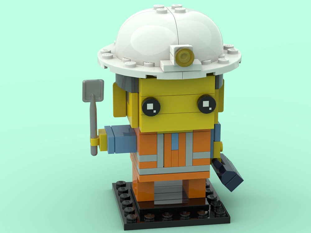 LEGO MOC Lego City Miner by Puremadness | Rebrickable - Build with LEGO