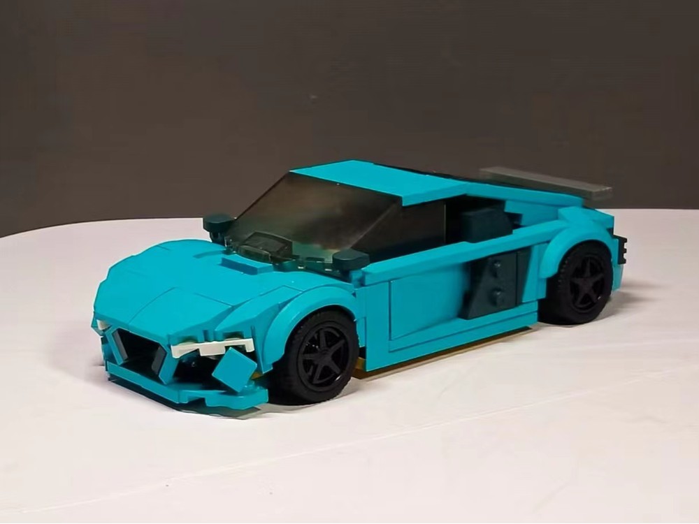 LEGO MOC Audi R8 by mockjer | Rebrickable - Build with LEGO