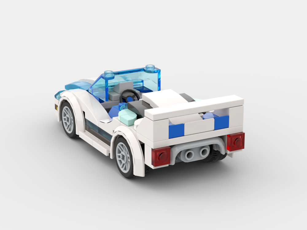 LEGO MOC Sport Car - White by Agilinzzz | Rebrickable - Build with LEGO