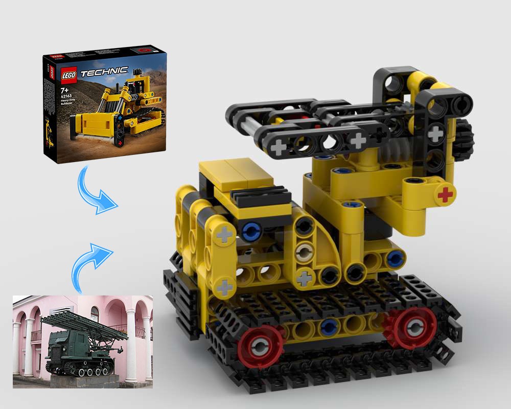 LEGO MOC Katyusha BM-13 CT3-5 42163 Alternative by ErikGS | Rebrickable - Build with LEGO