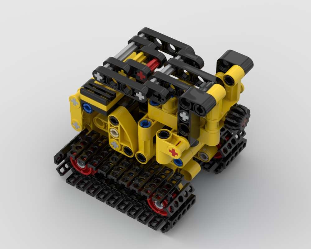 LEGO MOC Katyusha BM-13 CT3-5 42163 Alternative by ErikGS | Rebrickable - Build with LEGO