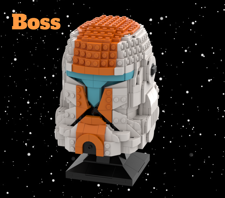 LEGO MOC Boss Helmet by Ant0noo | Rebrickable - Build with LEGO
