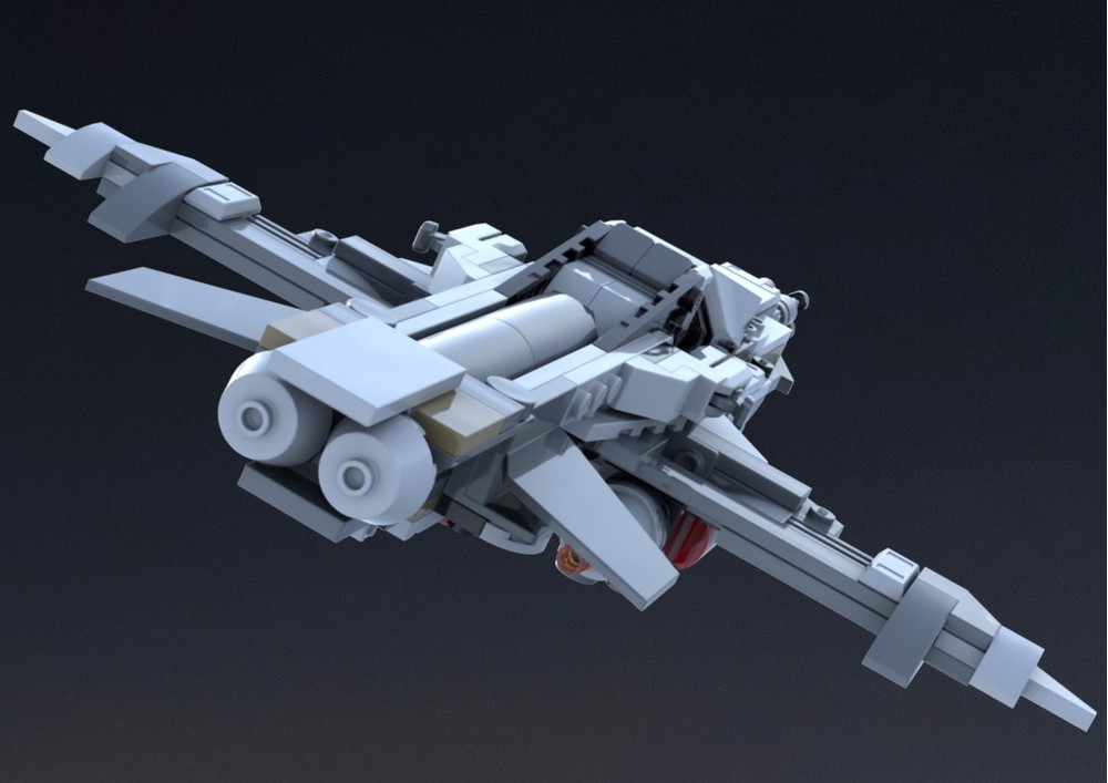 LEGO MOC SN-48 Gray Wolf | 75346 Pirate Snub Fighter alt-build by ...
