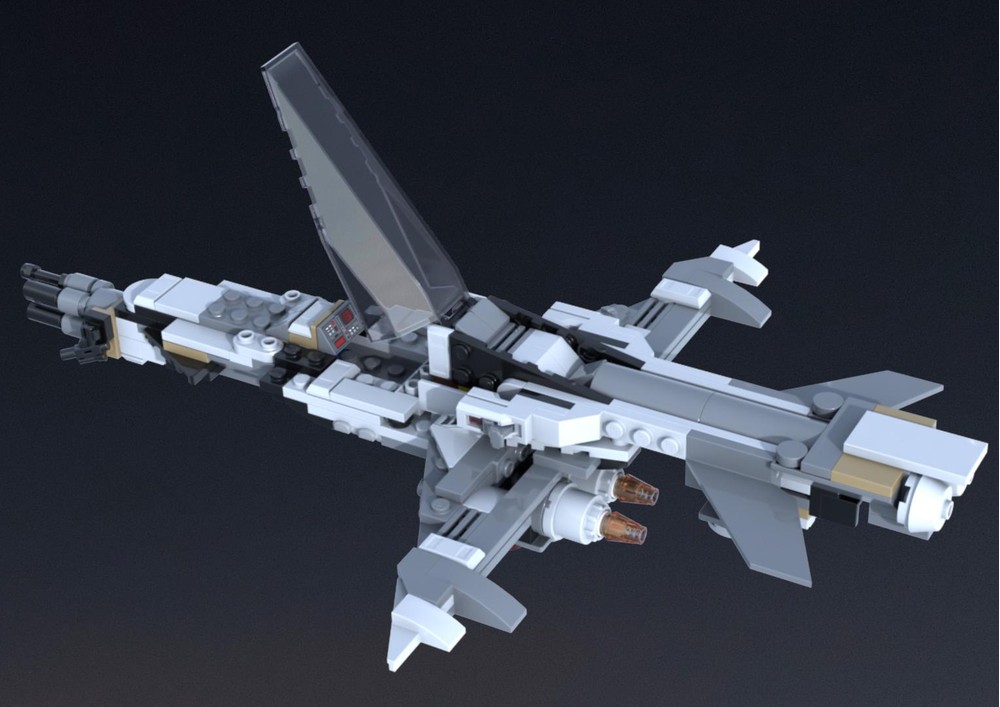 LEGO MOC SN-48 Gray Wolf | 75346 Pirate Snub Fighter alt-build by ...