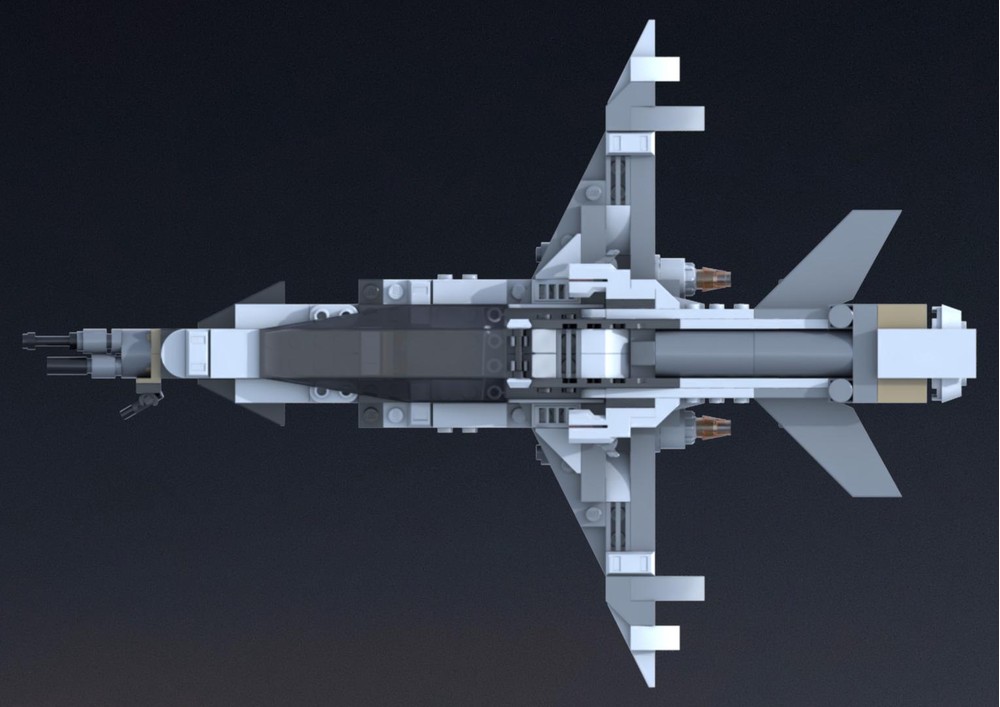 LEGO MOC SN-48 Gray Wolf | 75346 Pirate Snub Fighter alt-build by ...