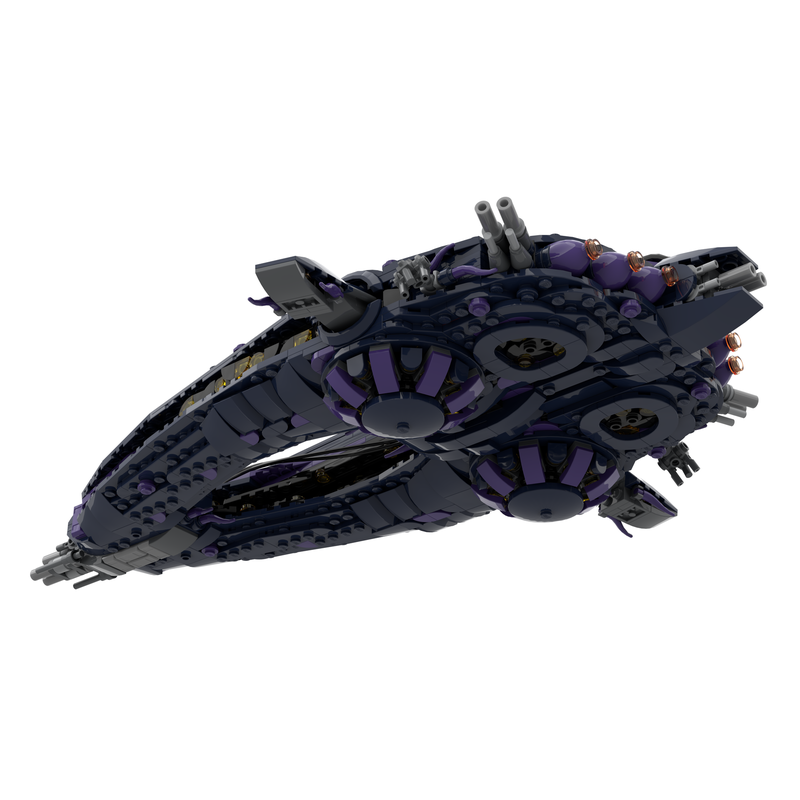 LEGO MOC Stargate Wraith Hive Ship [Midi Scale] by monty_builds ...