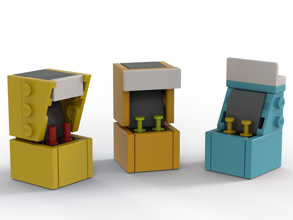 LEGO MOC Joystick study for Arcade Cabinets by Ptchnk | Rebrickable ...