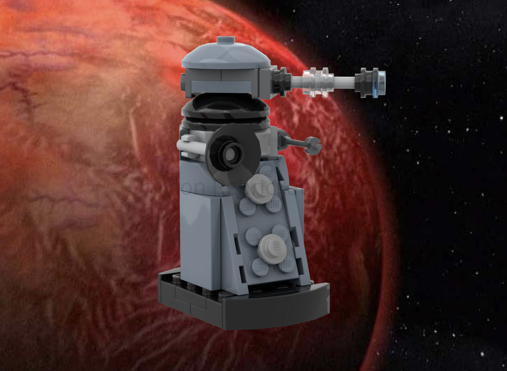 LEGO MOC Classic Dalek by raguidel | Rebrickable - Build with LEGO