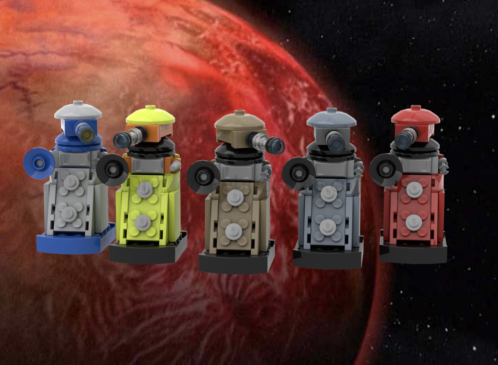 LEGO MOC Dalek bundle by raguidel | Rebrickable - Build with LEGO