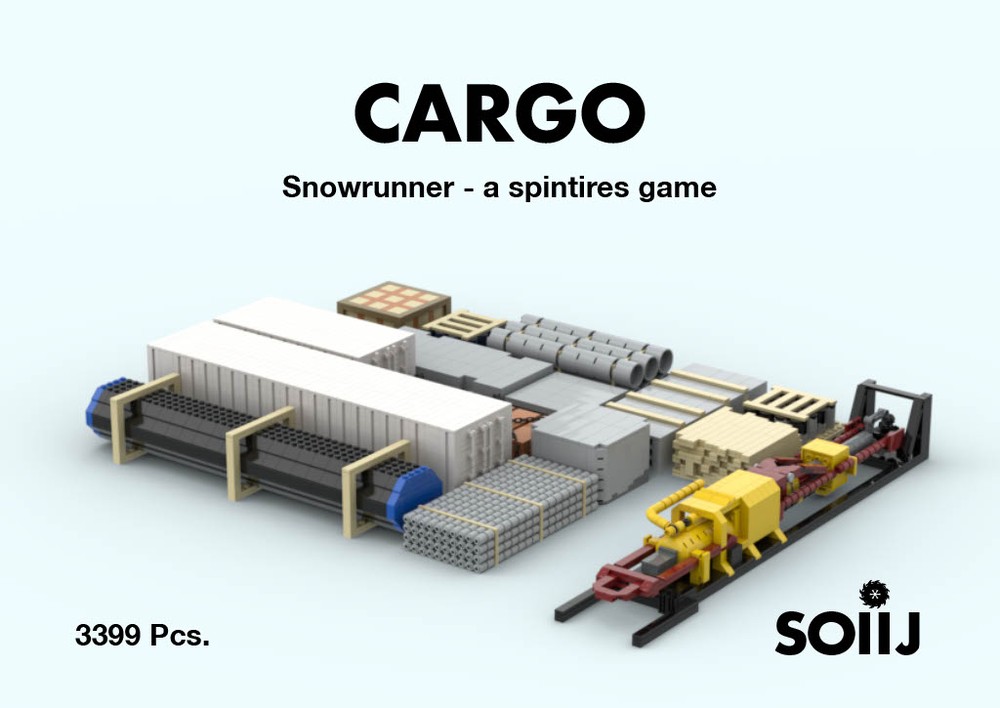 LEGO MOC Cargo pack - Snowrunner Base game by Soiij | Rebrickable ...