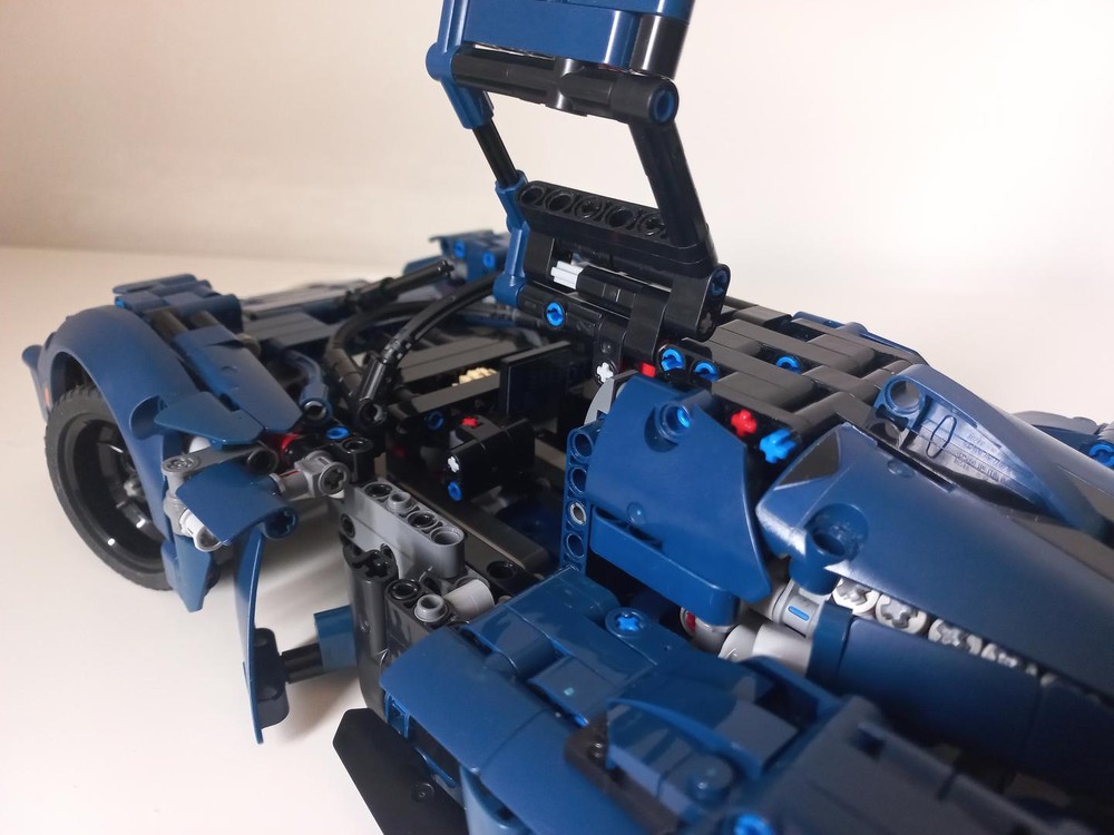 LEGO MOC 42154 Aston Martin Valkyrie alternate build (working steering ...