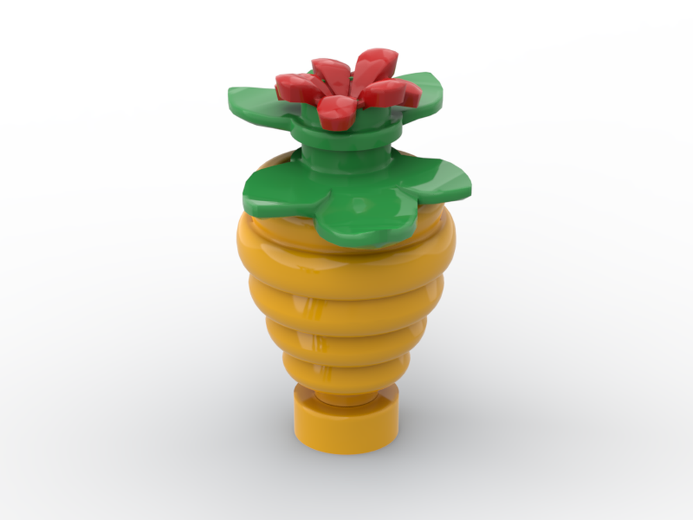 LEGO MOC Flower Pot Pack - Minifig Scaled by Motions_King | Rebrickable ...