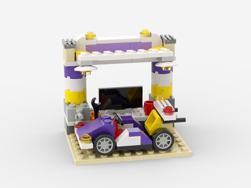 LEGO MOC Mini Go Kart And Mini Pit Stop by Agilinzzz | Rebrickable ...