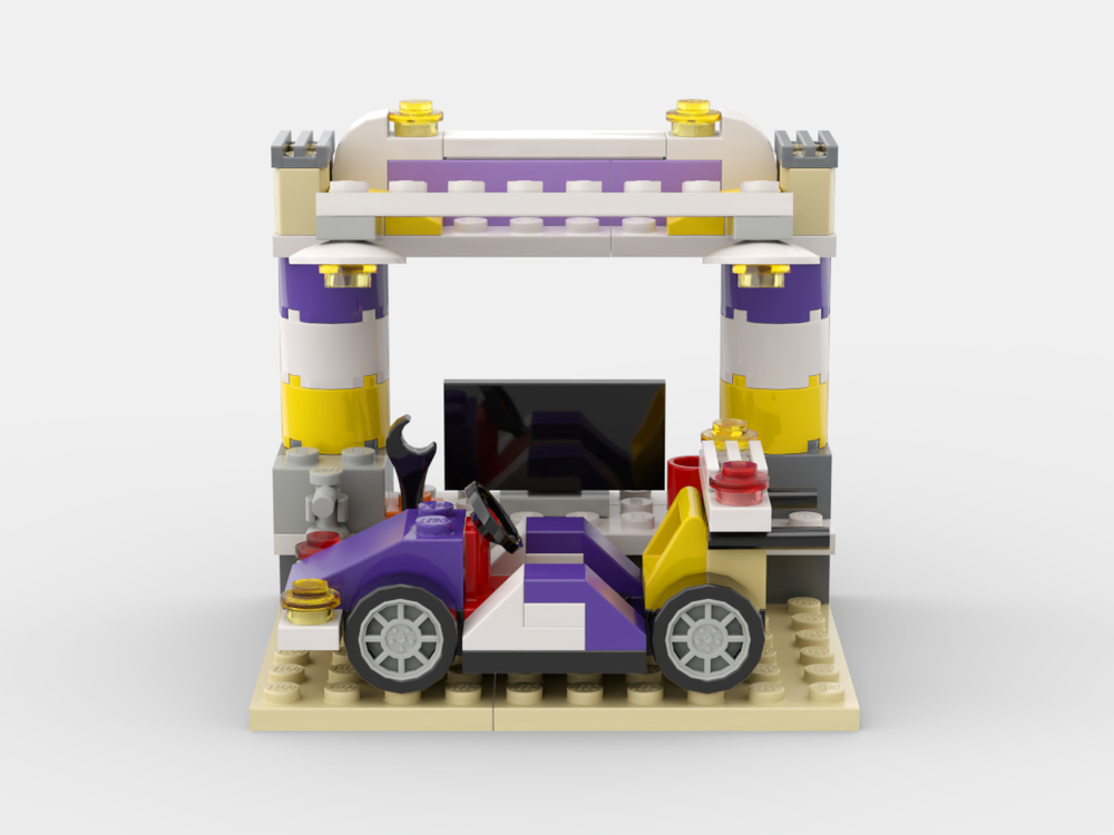 LEGO MOC Mini Go Kart And Mini Pit Stop by Agilinzzz | Rebrickable ...
