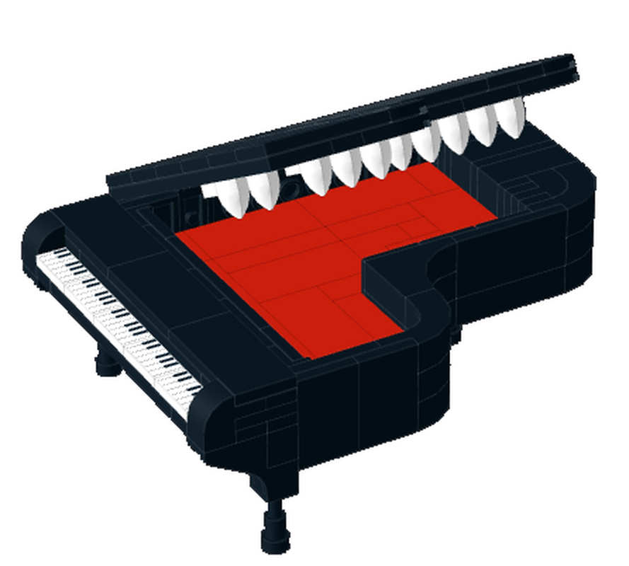 LEGO MOC Mad Piano by dannoble1592 | Rebrickable - Build with LEGO