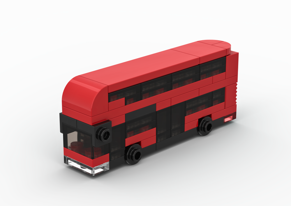 LEGO MOC-179933 Micro Double Decker Bus by The Bobby Brix Channel ...