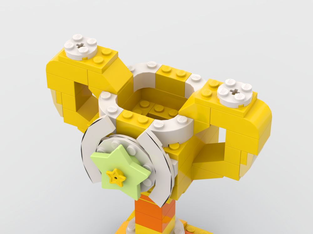 LEGO MOC Yellow Trophy by Agilinzzz | Rebrickable - Build with LEGO