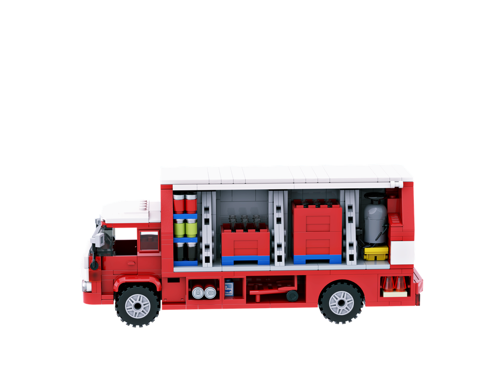 LEGO MOC Coke Truck by timothyng | Rebrickable - Build with LEGO