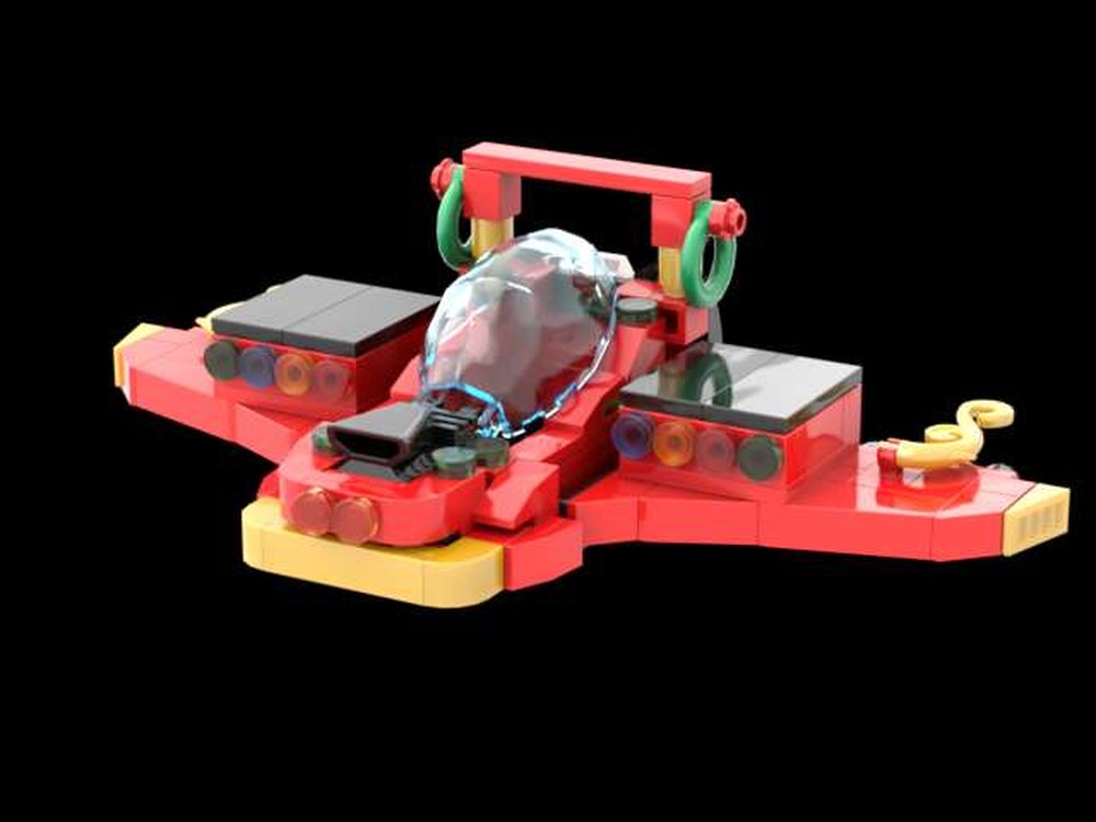 LEGO MOC Santa's Space SleighShip by BrickFanFilms | Rebrickable ...