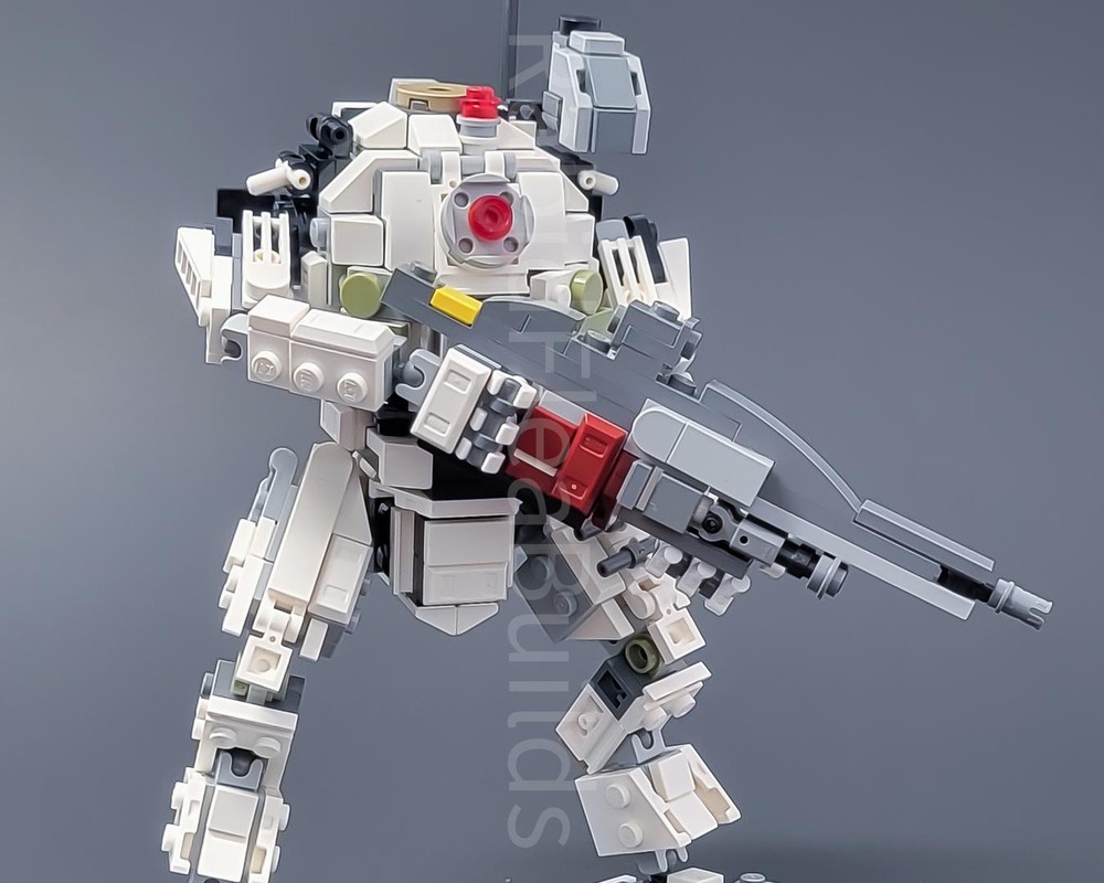 LEGO MOC Atlas Titan from Titanfall by RabidFleaBuilds | Rebrickable ...