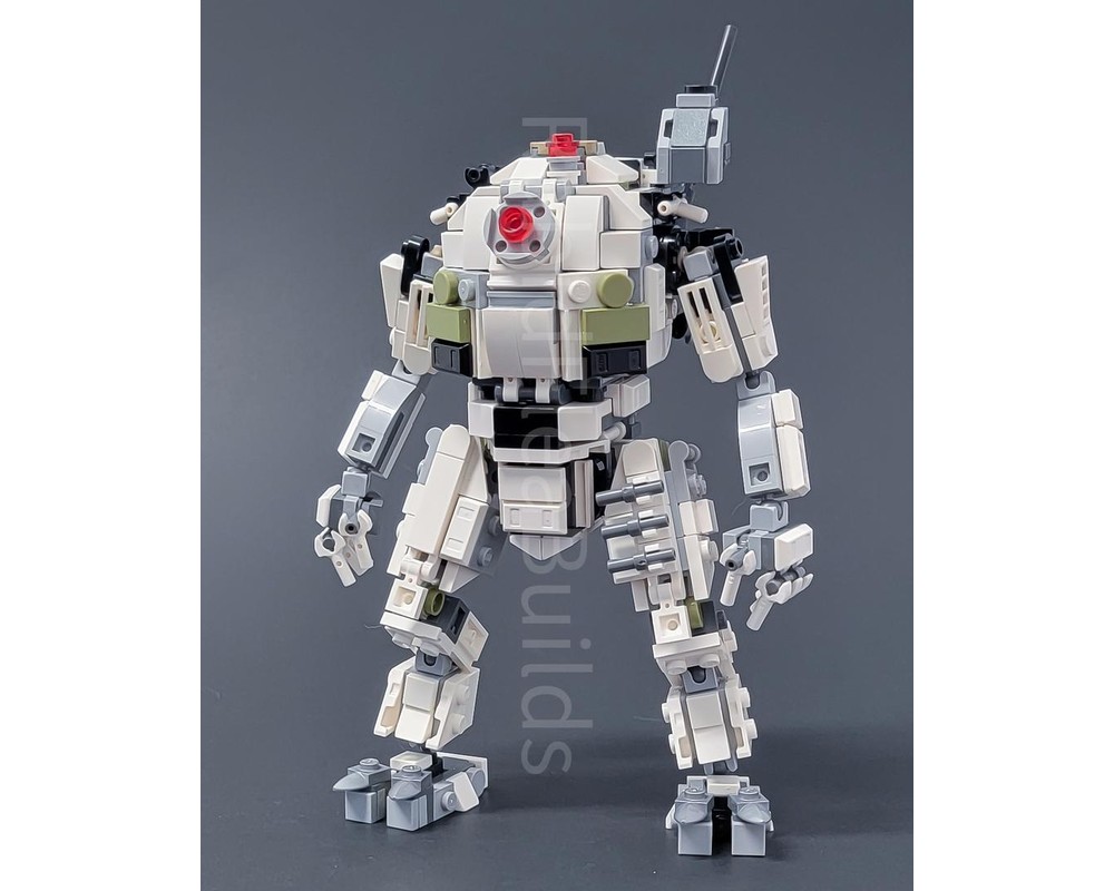 LEGO MOC Atlas Titan from Titanfall by RabidFleaBuilds | Rebrickable ...
