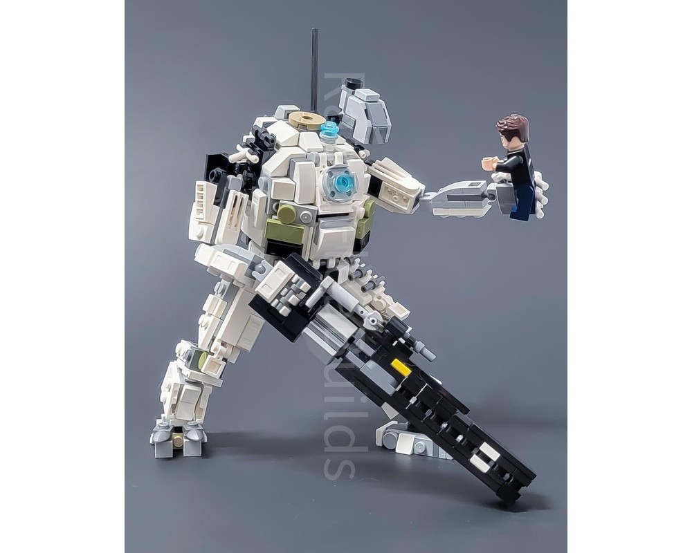 LEGO MOC Atlas Titan from Titanfall by RabidFleaBuilds | Rebrickable ...