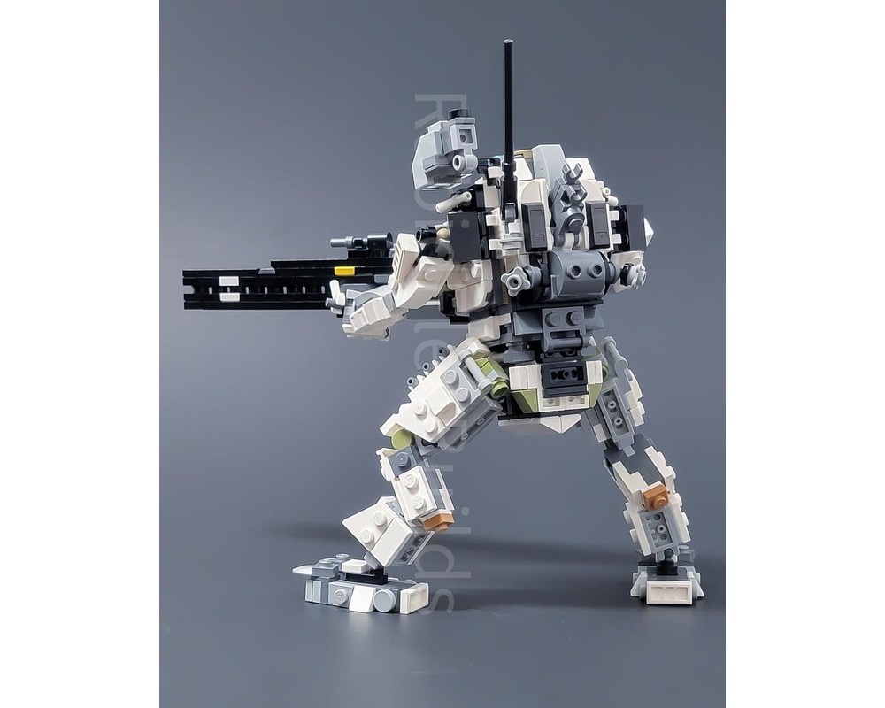 LEGO MOC Atlas Titan from Titanfall by RabidFleaBuilds | Rebrickable ...