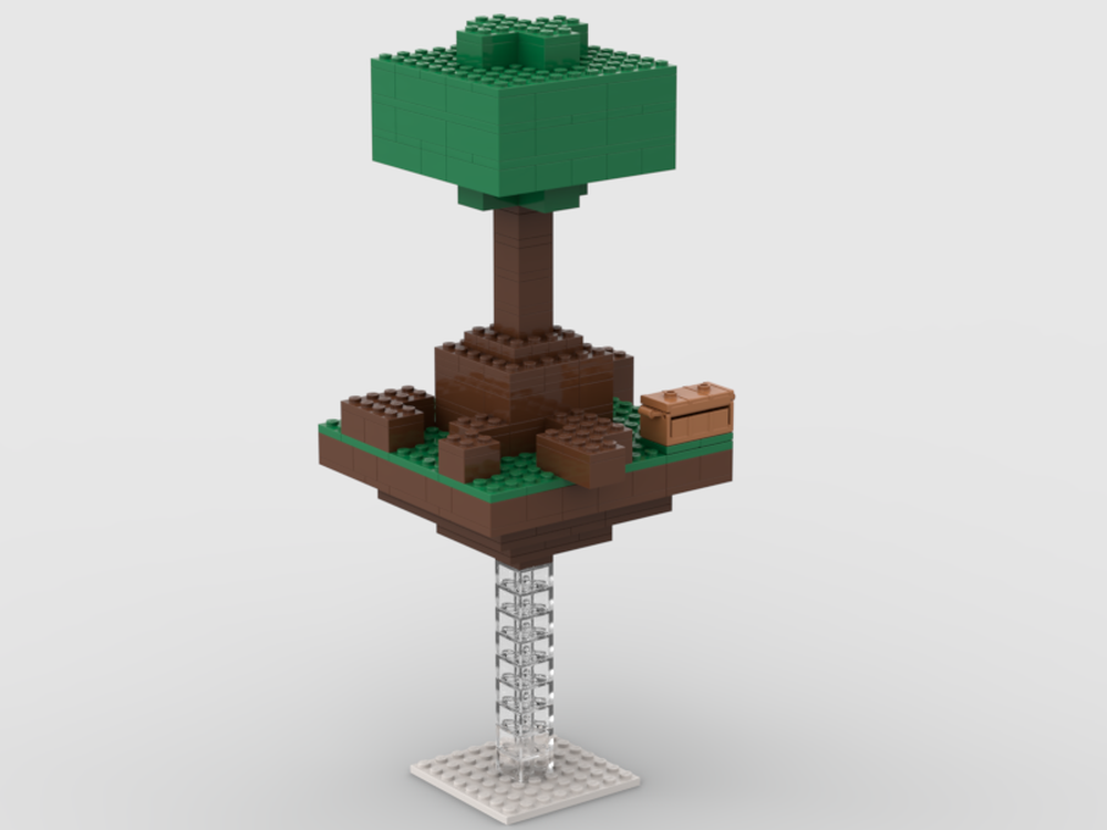 LEGO MOC Minecraft Skywars Tree island by BreezeBricks | Rebrickable ...