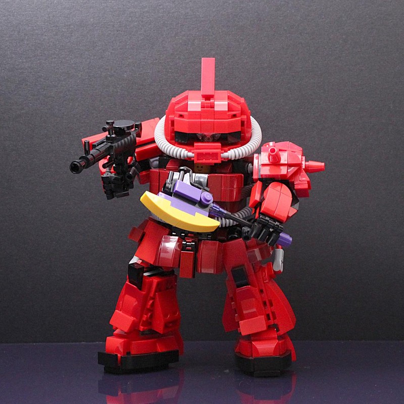 LEGO MOC CHAR ZAKU FINAL by choi_dambaek | Rebrickable - Build with LEGO