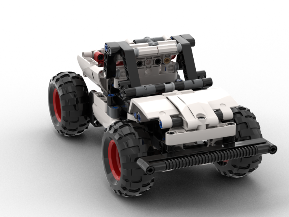 LEGO MOC Monster Pickup by henrik13 | Rebrickable - Build with LEGO