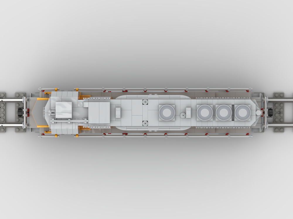 LEGO MOC Diesel Engine EMD GP40 of Union Pacific Railroad by langemat ...