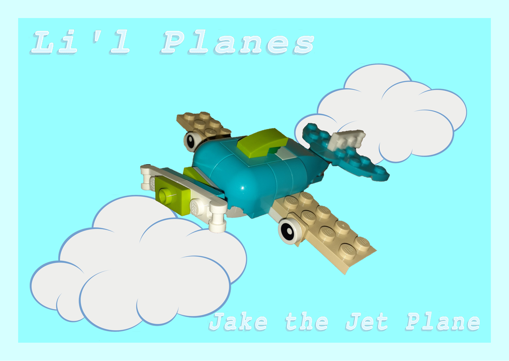 LEGO MOC Li'l Planes - Jake the Jet Plane - alt of 31128-1 by ChzHd ...